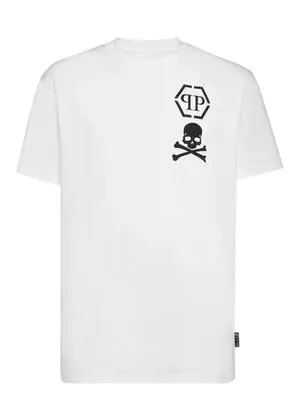Philipp Plein Skull-print T-shirt - White