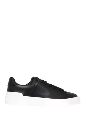 Balmain B-court Low-top Sneakers - Black