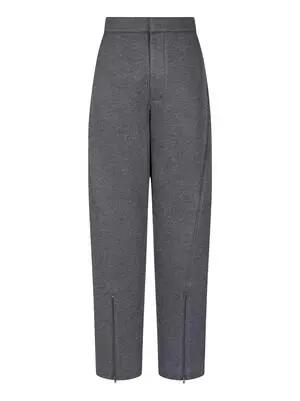 STUDIO TOMBOY Mid-rise Tapered Trousers - Grey