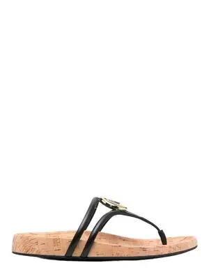 Michael Kors Hampton Flip-flop Sandals - Black