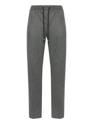 Moncler Logo-appliqué Track Pants - Grey