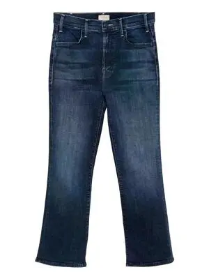 MOTHER The Lil Hustler Ankle Jeans - Blue