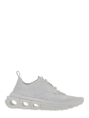 FERRAGAMO Gancini Detail Sneakers - White