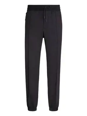 Zegna High Performance™ Wool Joggers - Black