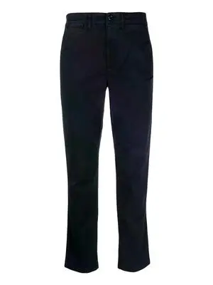 Ralph Lauren Slim-fit Cotton Trousers - Blue