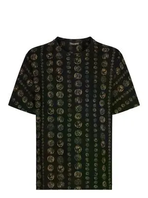 Dolce & Gabbana Graphic-print Short-sleeve T-shirt - Black