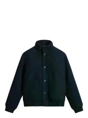 Woolrich Melton Bomber Jacket - Blue