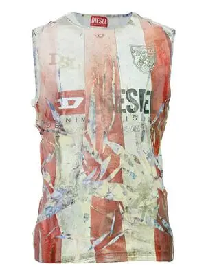 DIESEL® T-per-stripe Vest - Grey
