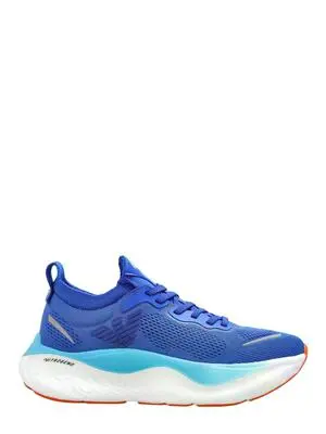 EA7 Logo-patch Sneakers - Blue