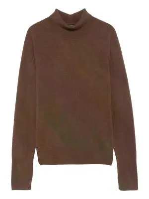JOSEPH Cashmere High-neck Sweater - Brown