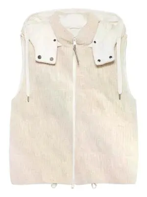 Brunello Cucinelli Knitted Gilet - Neutrals