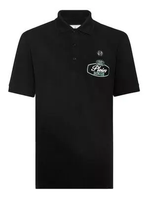 Philipp Plein Racing Club Polo Shirt - Black