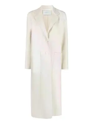 Harris Wharf London Side Slit Trench Coat - Neutrals