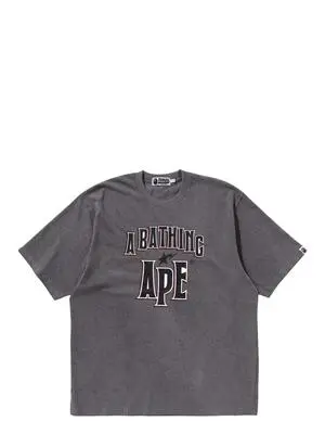 A BATHING APE Logo-print T-shirt - Grey
