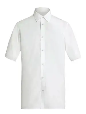 MAISON MARGIELA Four-stitch Short-sleeve Shirt - White