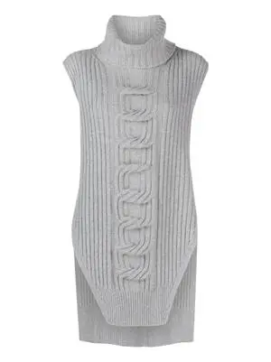 Stella McCartney Knitted Sleeveless Top - Grey