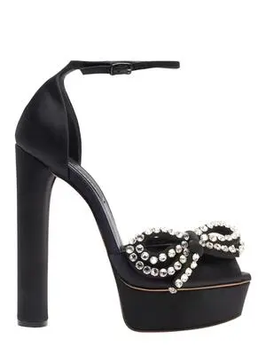 Casadei 140mm Judith Sandals - Black
