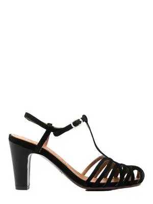 Chie Mihara 90mm High-heel Caged-design Sandals - Black