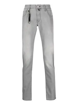 Incotex Regular Straight-leg Jeans - Grey