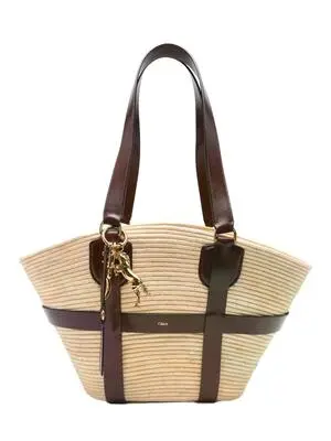 Chloé Large Kerala 25 Tote Bag - Neutrals