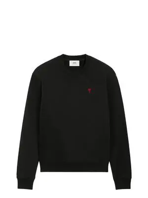 AMI Paris De Coeur" Sweatshirt - Black