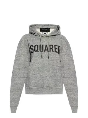 Dsquared2 Logo-print Hoodie - Grey