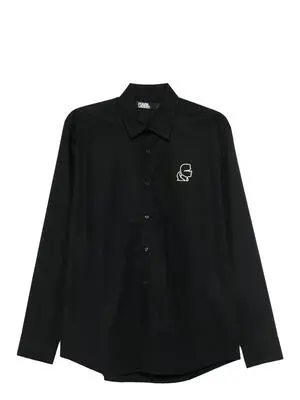 Karl Lagerfeld Ikonik Karl Shirt - Blue