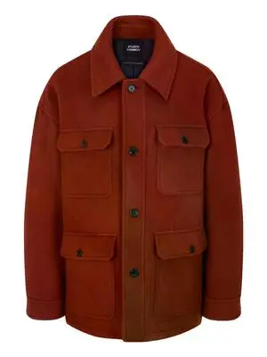 STUDIO TOMBOY Wool Worker Jacket - Orange