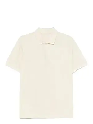 EA7 Raised-logo Polo Shirt - Neutrals