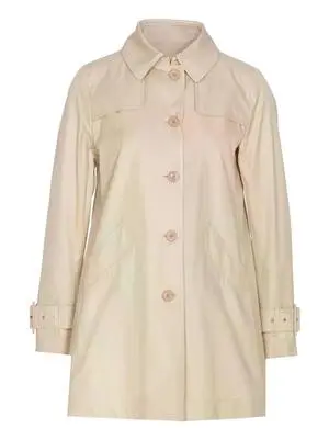 Herno Long Sleeve Trench Coat - Neutrals