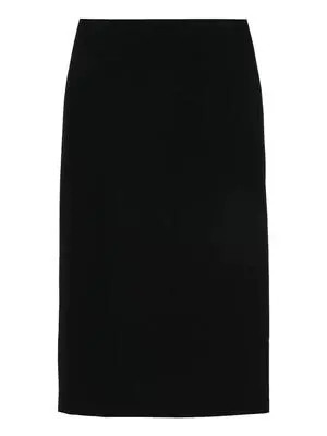 Theory Crepe Pencil Skirt - Black