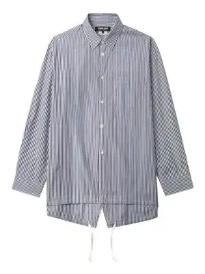 Comme Des Garçons Striped Shirt - Blue