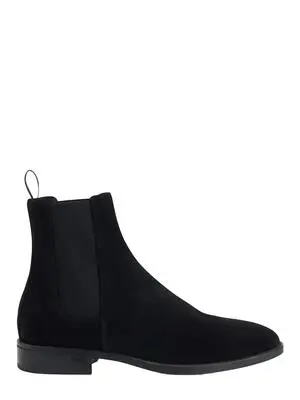GIUSEPPE ZANOTTI Ryim Velour Chelsea Boots - Black