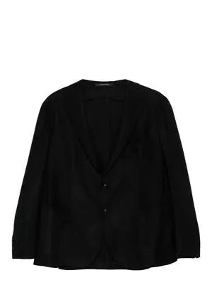 Tagliatore Single-breasted Blazer - Black