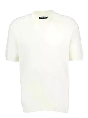 Frescobol Carioca Knitted Polo Shirt - Neutrals