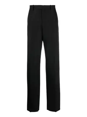 Off-White Straight-leg Tailored Trousers - Black