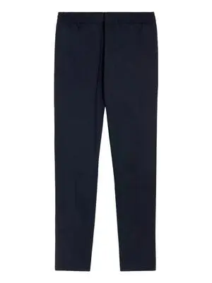 AMI Paris Wool Trousers Blue