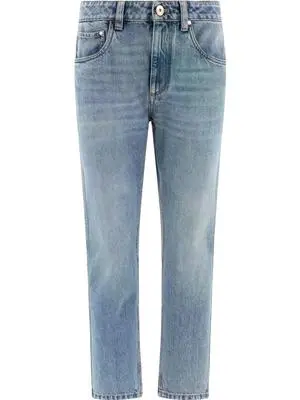 Brunello Cucinelli Tapered Jeans - Blue