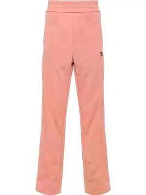 Palm Angels Embroidered Logo Track Pants - Pink