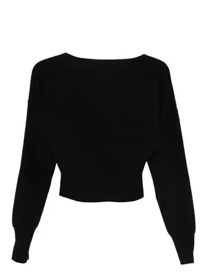 P.a.r.o.s.h Knitted Top - Black