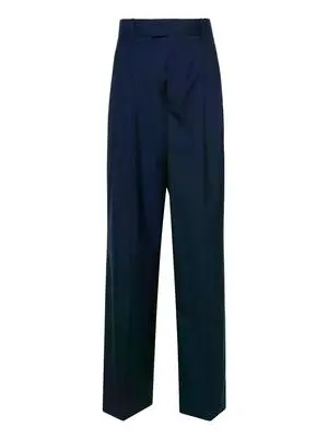 ARMARIUM Giorgia Tailored Wool Trousers - Blue