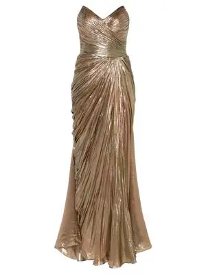 IRIS SERBAN Linda Maxi Dress - Brown