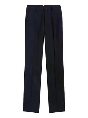 AMI Paris Tailored Wool Trousers - Blue