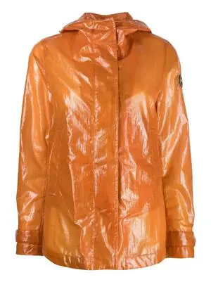 COLMAR High-shine Logo-patch Jacket - Orange