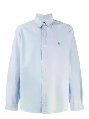 Polo Ralph Lauren Button-down Cotton Shirt - Blue