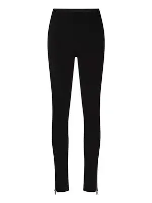 1017 Alyx 9sm Zip-cuff High-rise Leggings - Black