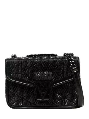 Mcm Travia Chain Shoulder Bag - Black