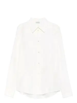 Burberry Silk Shirt - Neutrals