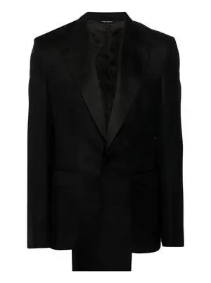 Dolce & Gabbana Monogram-jacquard Suit - Black