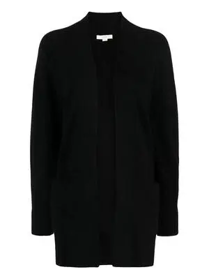 Vince Open-front Cashmere Cardigan Coat - Black